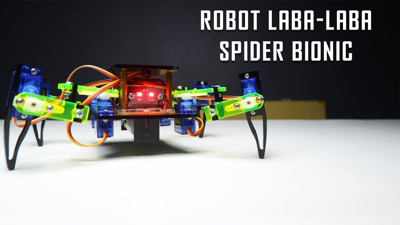 Cara Membuat Robot Laba-laba atau Spider Bionic - YouTube