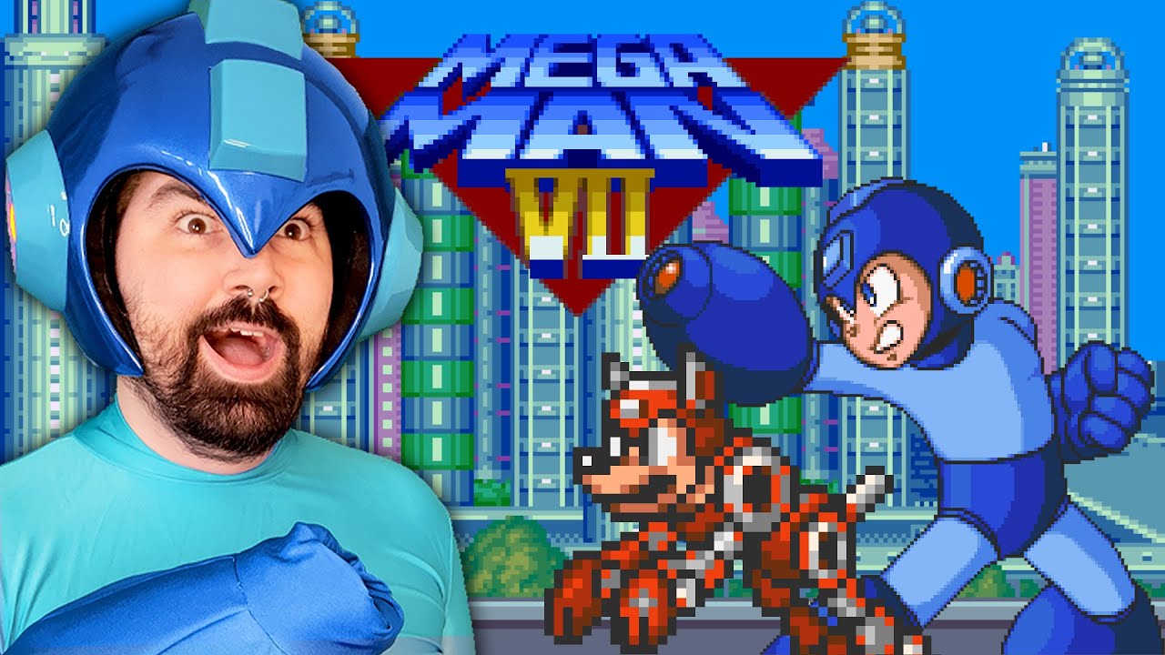Playing Mega Man 7 for the first time since childhood! - YouTube