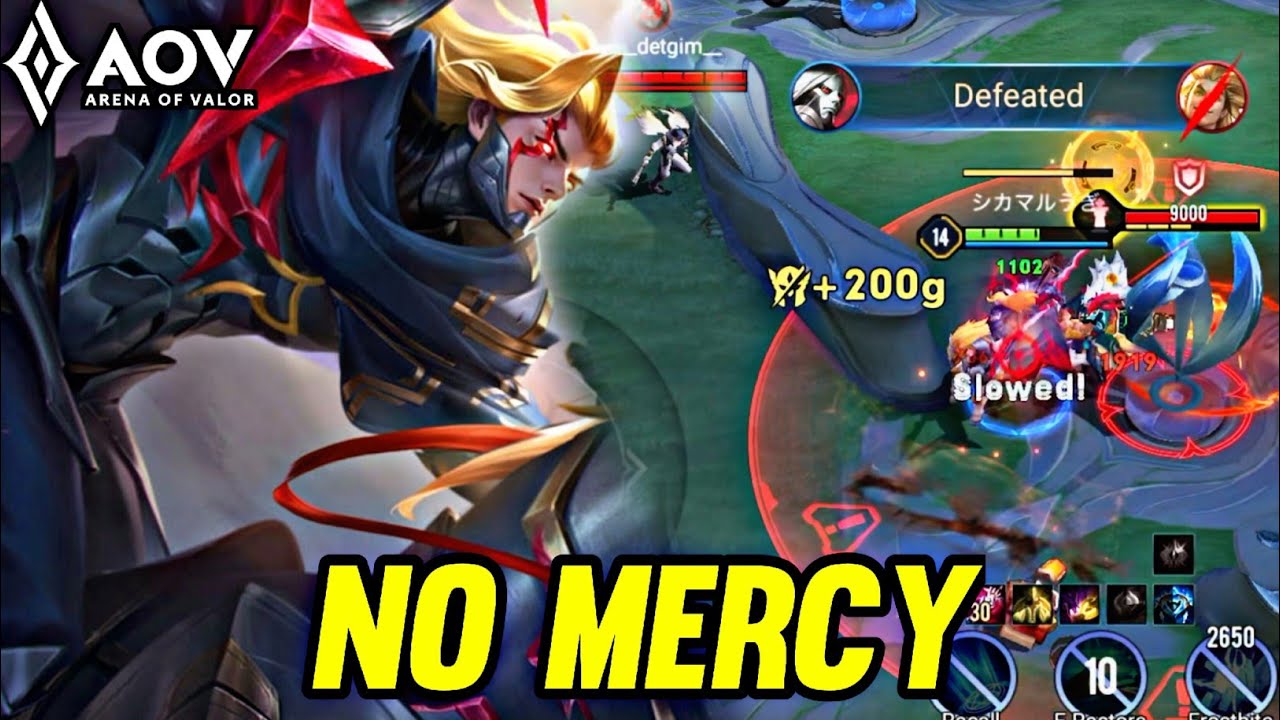 AOV : VOLKATH GAMEPLAY | NO MERCY - ARENA OF VALOR LIÊNQUÂNMOBILE ROV ...