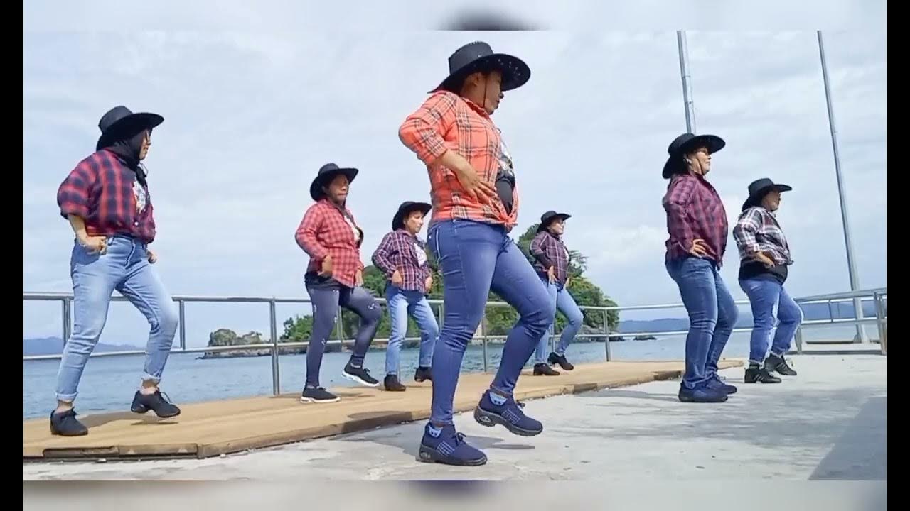 The Cowherd (Gembala Sapi) Line Dance // Choreo by @ulielf (INA) // Demo by Club Shmily ...