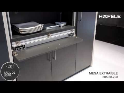 08 Hafele_Mesa_extraible_facil_usar - YouTube