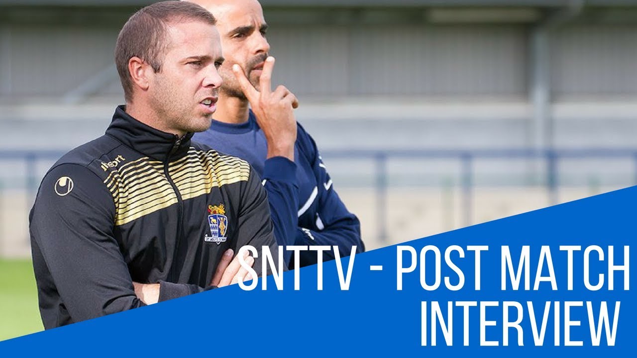 SNTTV- Matt Clements Post match inteview - YouTube