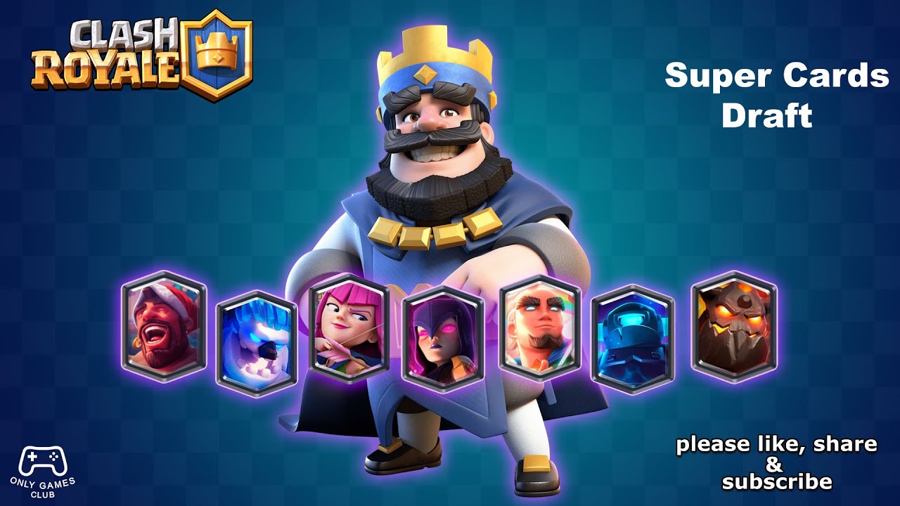 Super Card Draft | Clash Royale | Android Gameplay | - YouTube