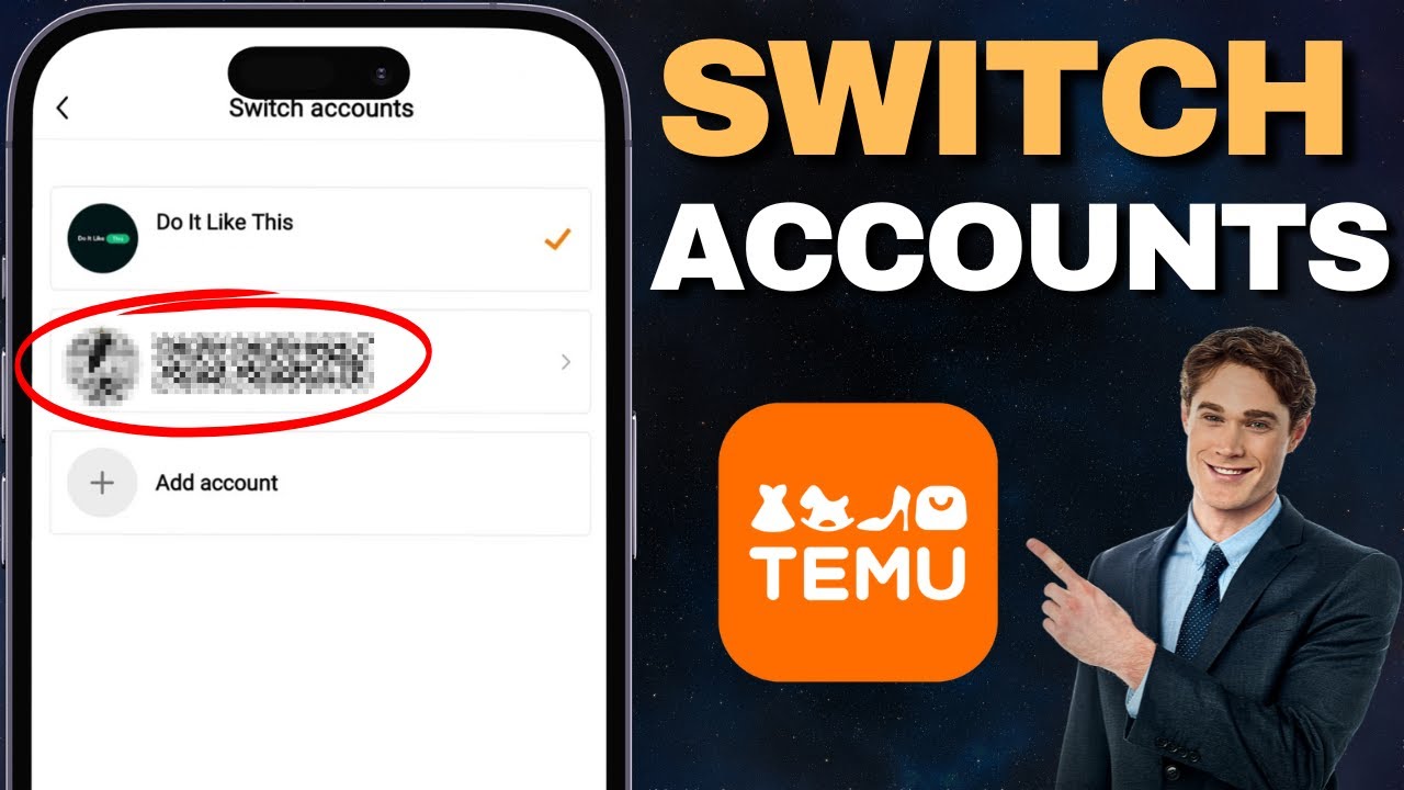 How To Switch Accounts On Temu App (Step By Step) - YouTube