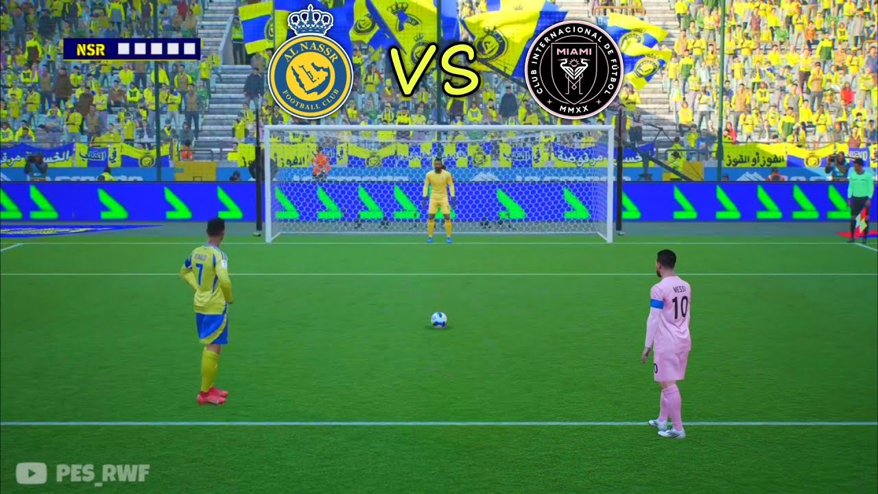 Al Nasser VS Inter Miami - Friendly Match - Messi VS Ronaldo - penalty ...