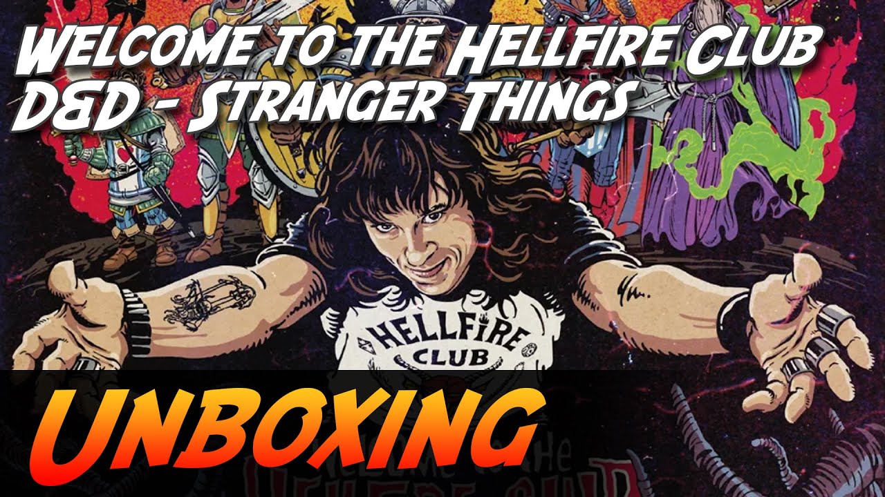 Welcome to the Hellfire Club | D&D Stranger Things Box Unboxing - YouTube