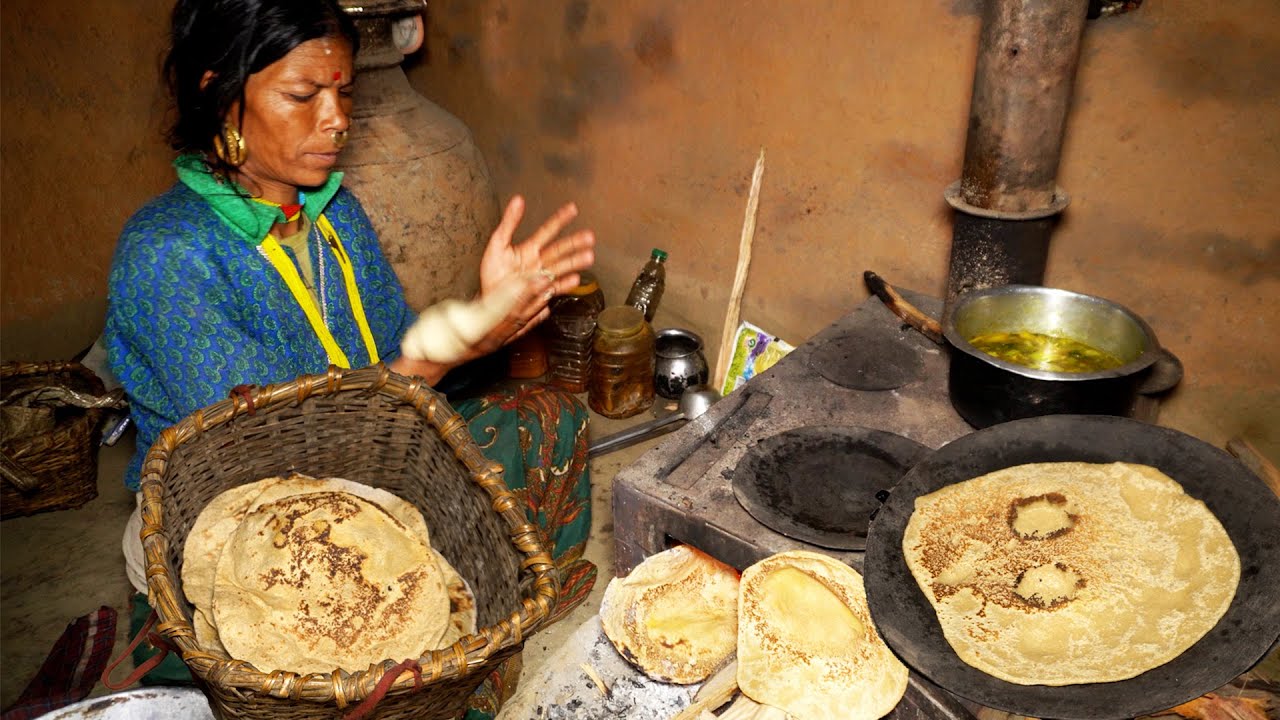 village mother cooking for her family || rural Nepal || dharme brother ...