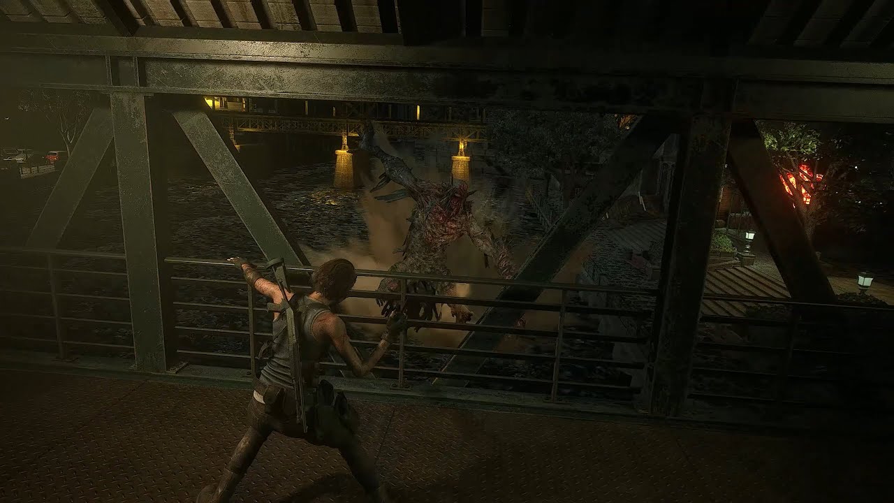 Resident Evil 3 Remake Nemesis Second Form Boss Fight - YouTube