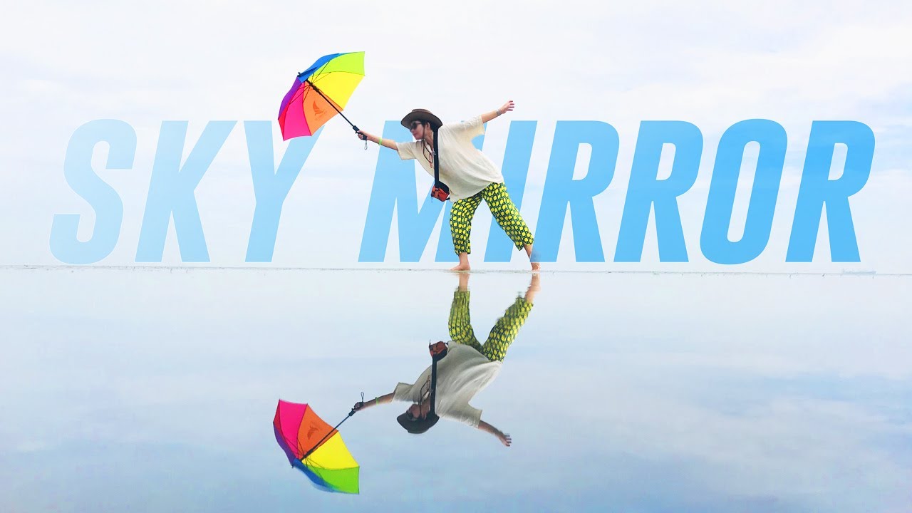 SKY MIRROR Sasaran Beach! Natural Reflections for photos [TRAVEL] - YouTube