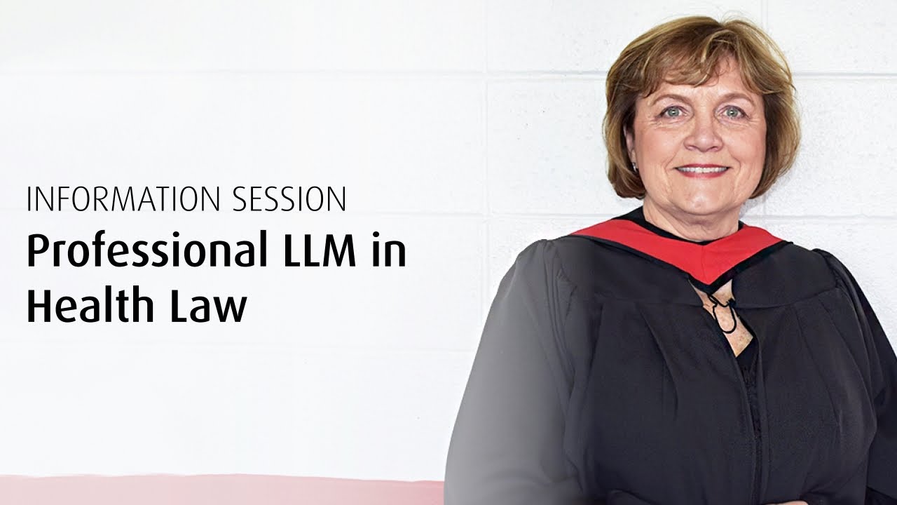Professional LLM in Health Law - OsgoodePD Info Session - YouTube