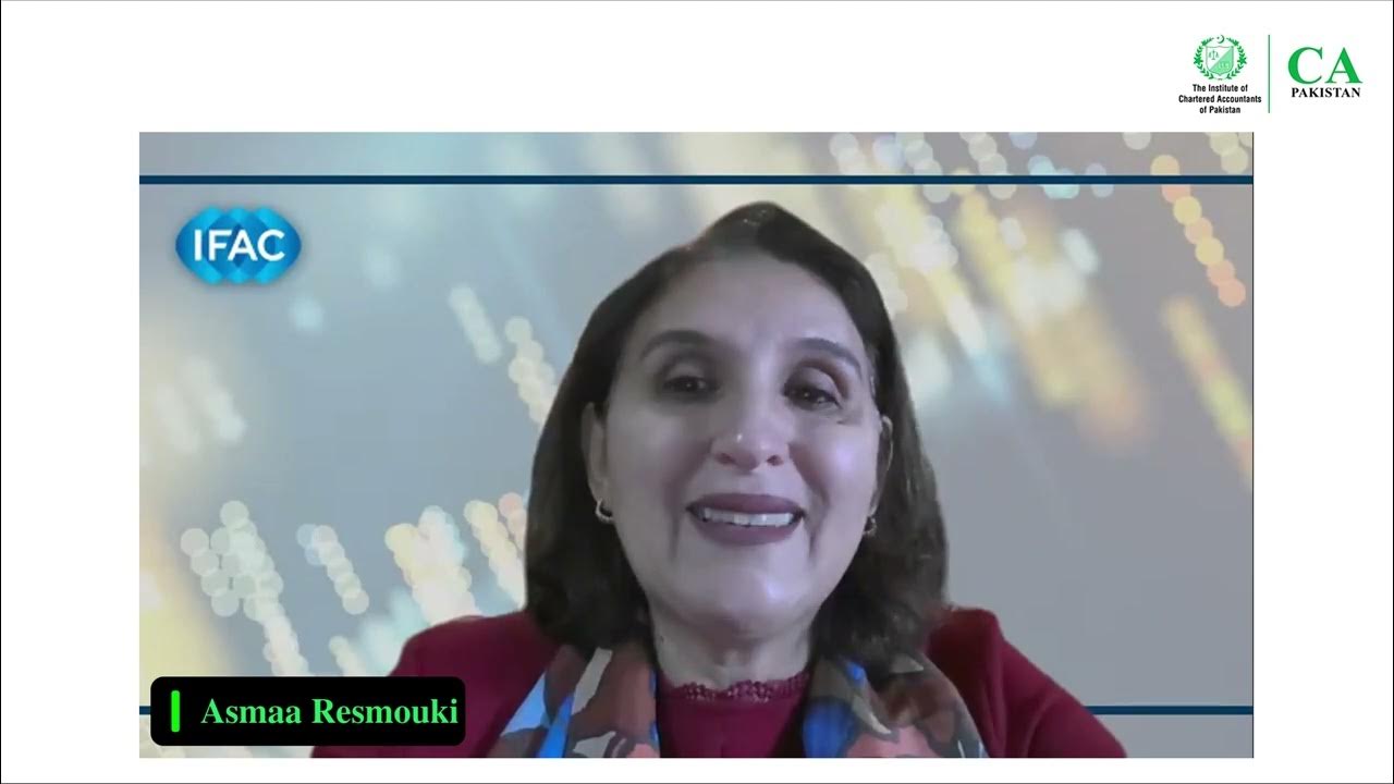 CA Pakistan Overseas Convention 2023 | Ms. Asmaa Resmouki President IFAC - YouTube