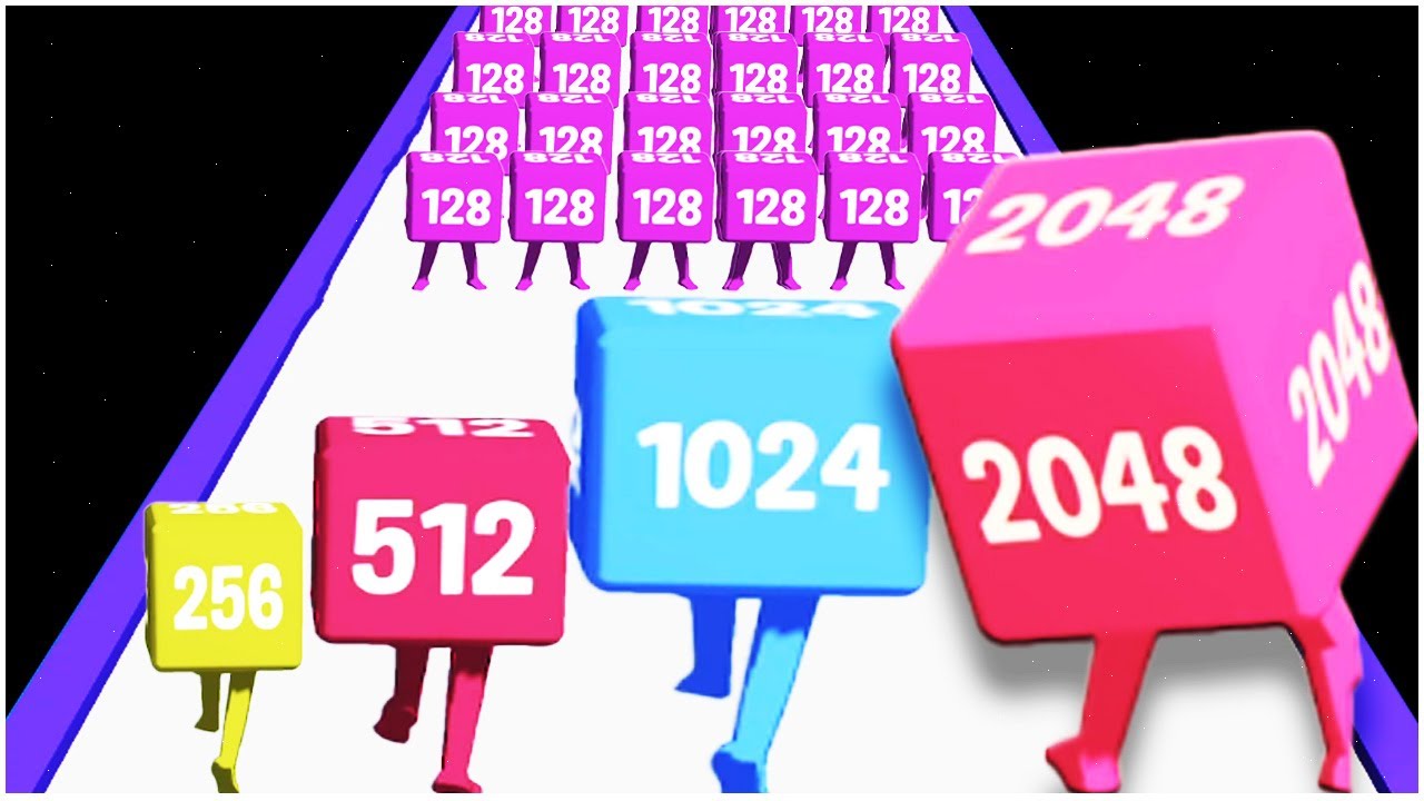 2048 Runner - Gameplay Walkthrough - Max Levels (iOS) - YouTube