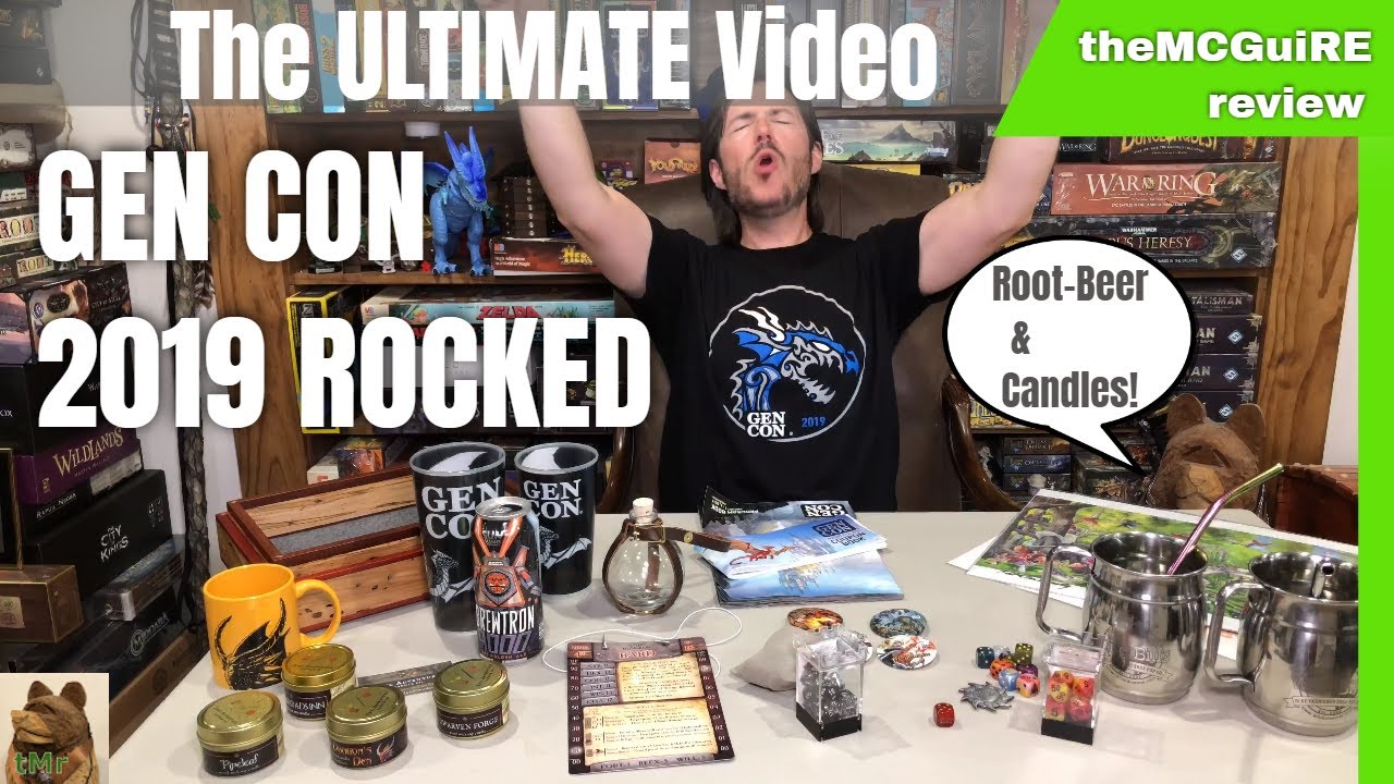 GEN CON 2019 Ultimate Video and EXCLUSIVE ITEMS - YouTube