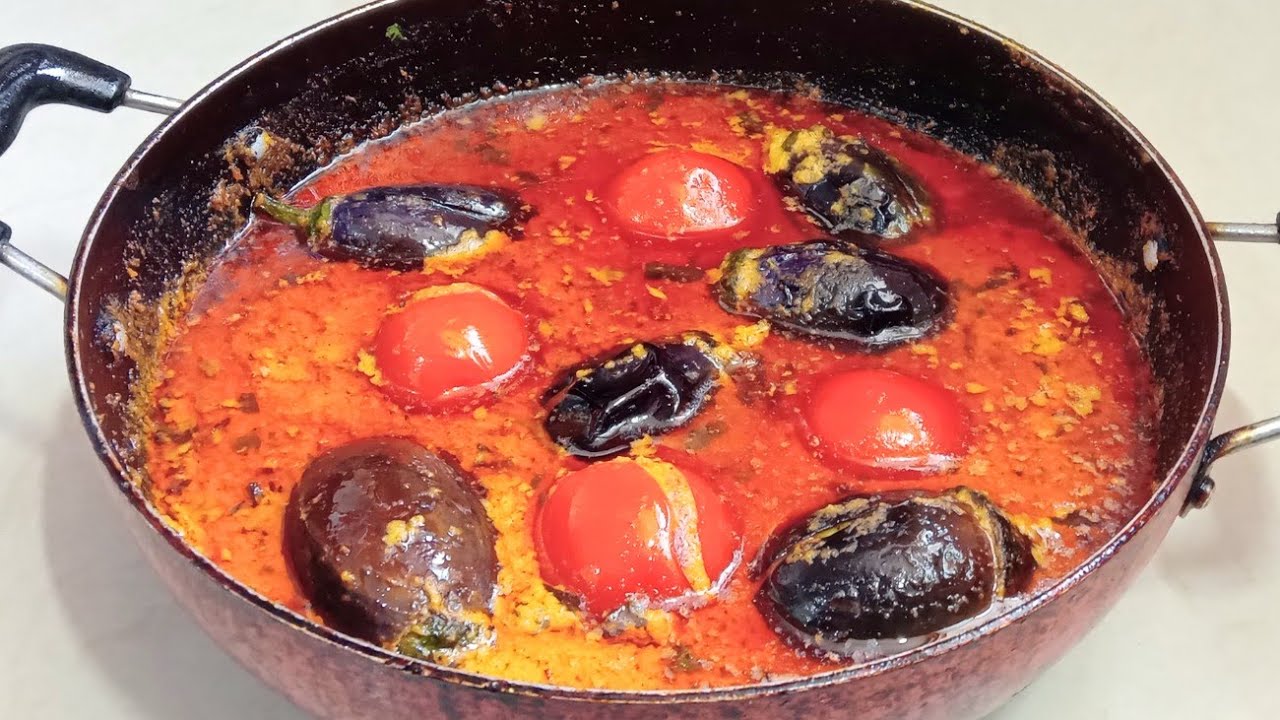 Hyderabadi Bagare Baingan / Bagare Baingan Recipe / Masala Baingan ...