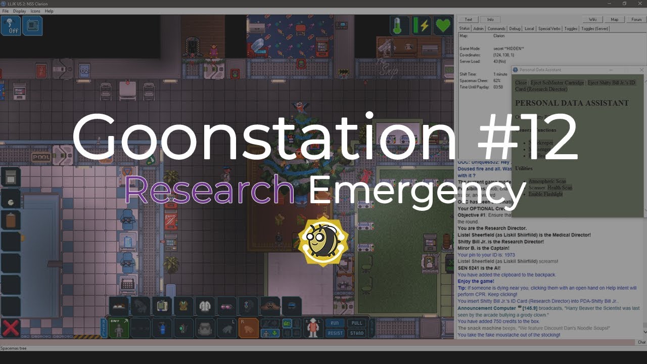 SS13 Goonstation #12 - Research Emergency - YouTube