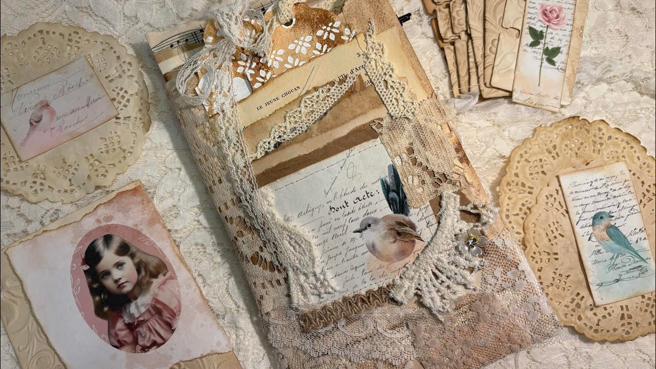 SOLD! Neutral French Vintage Style DTP for ⁠Losmimisairmoire Etsy shop ...