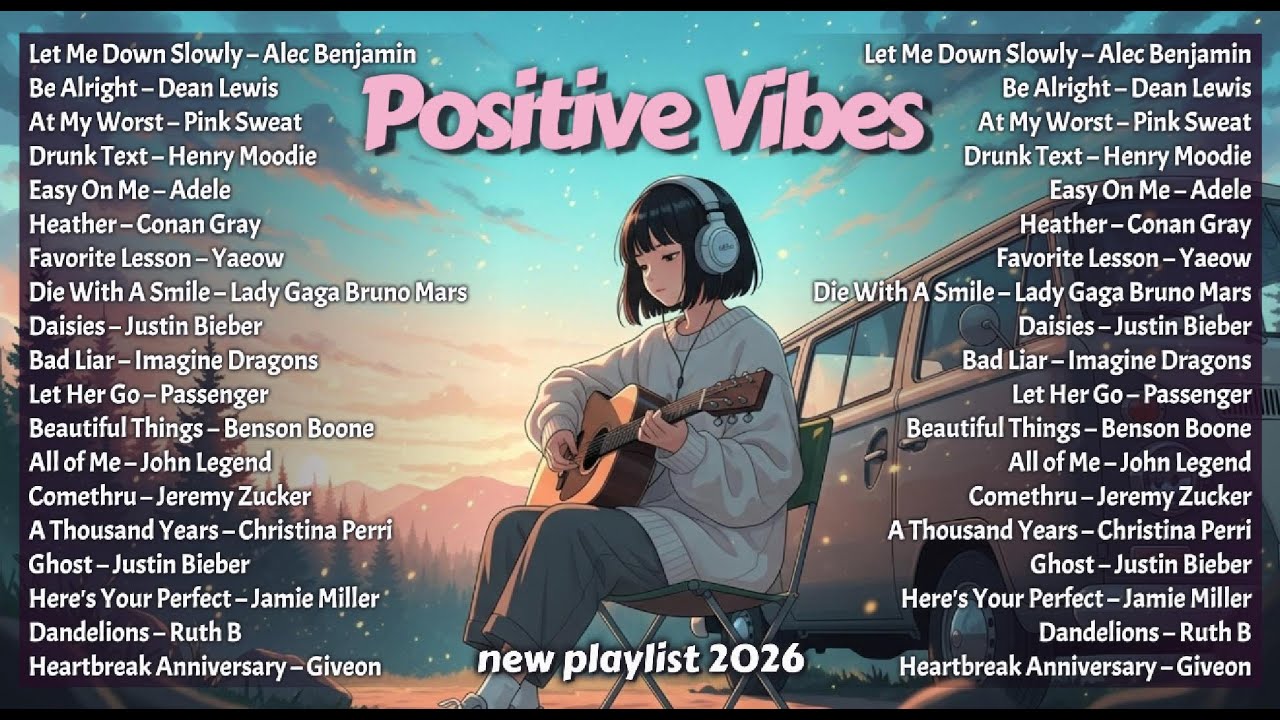 Positive Vibes Music 2026 🎧💗 Top Spotify Love Songs | Feel Good ...