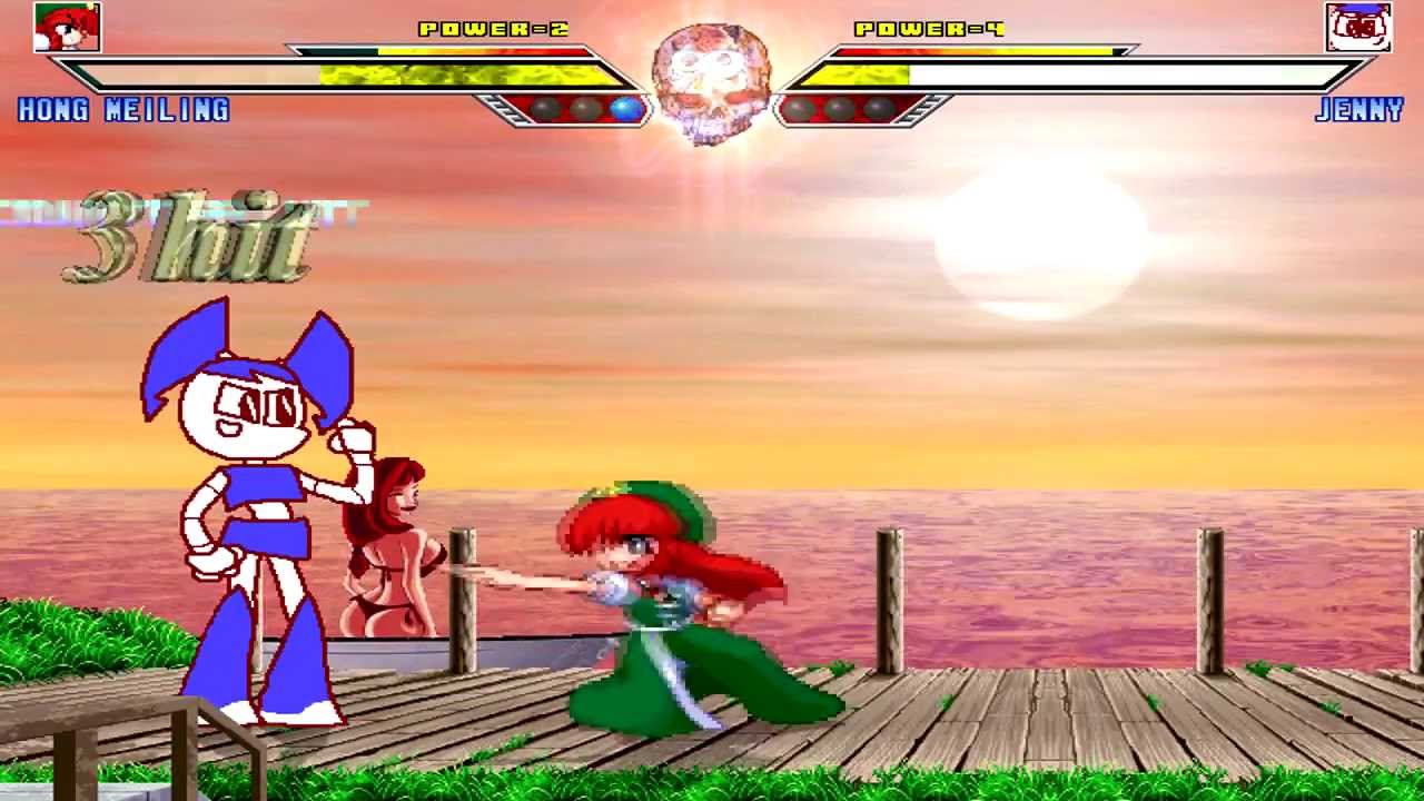 [MUGEN 2013] Hong Meiling vs. Jenny XJ-9 - YouTube