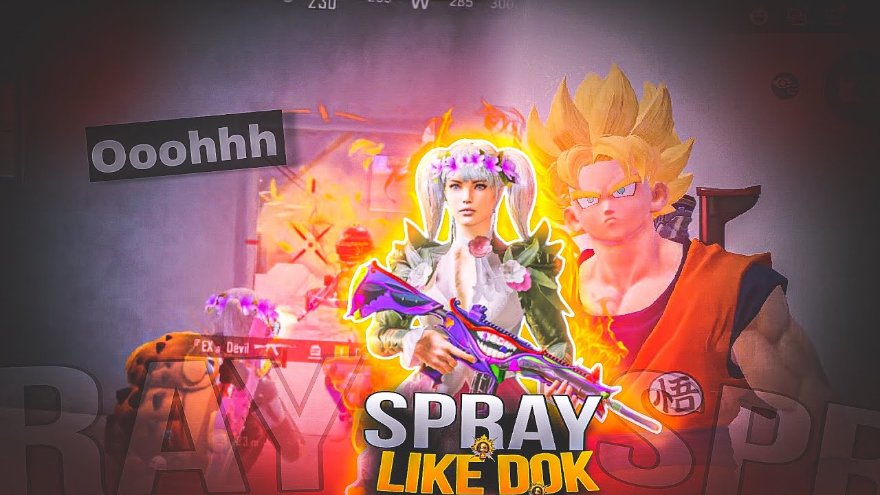 Sprays like 4MV | DOK GAMING | @Dok922. | #battlegroundsmobileindia # ...