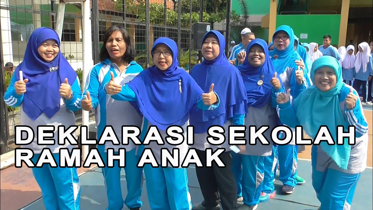 Deklarasi Sekolah Ramah Anak SMPN 14 Kota Bekasi - YouTube