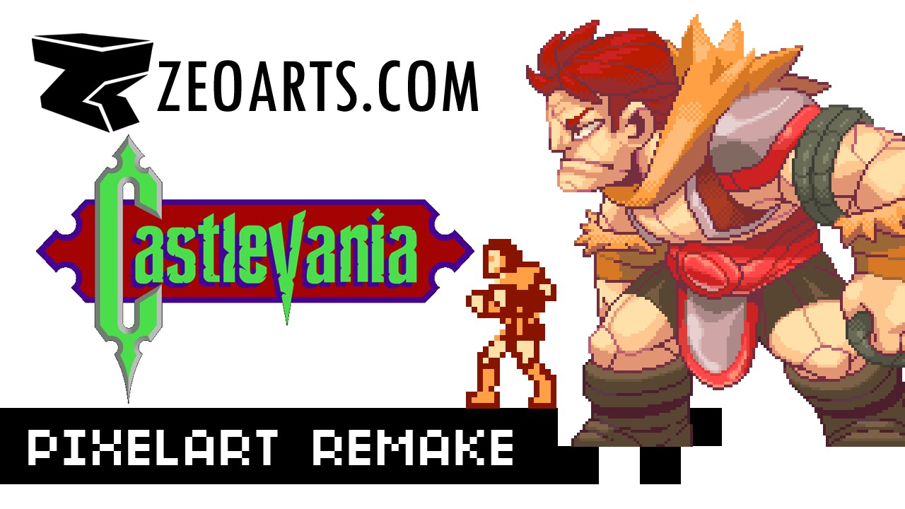 Simon Belmont 8bit Remake