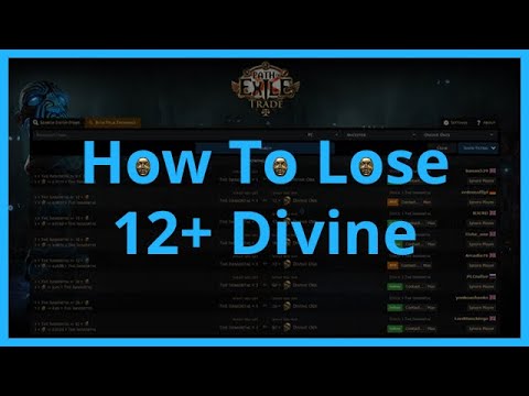 How To Lose 12+ Divine - Shifting Stones #pathofexile #streamhighlights ...