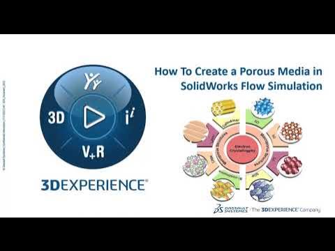 How to Create a Porous Media in SolidWorks Flow Simulation? - YouTube