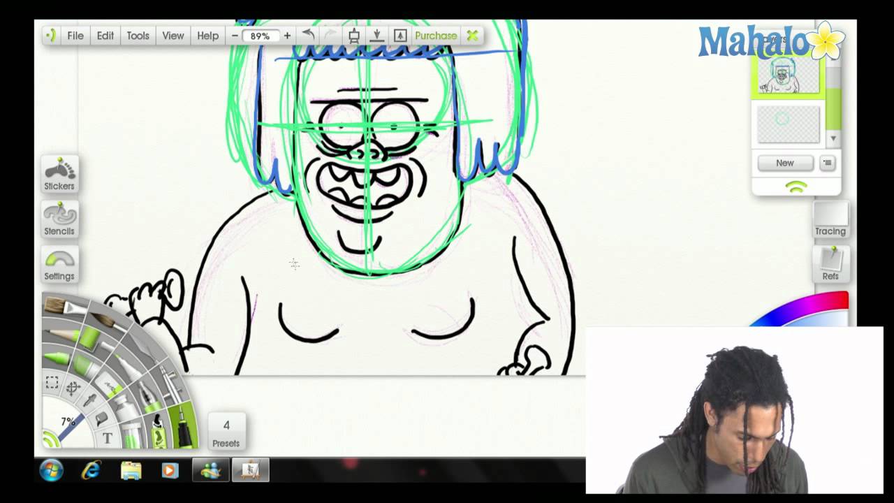 Muscle Man Character Breakdown - YouTube