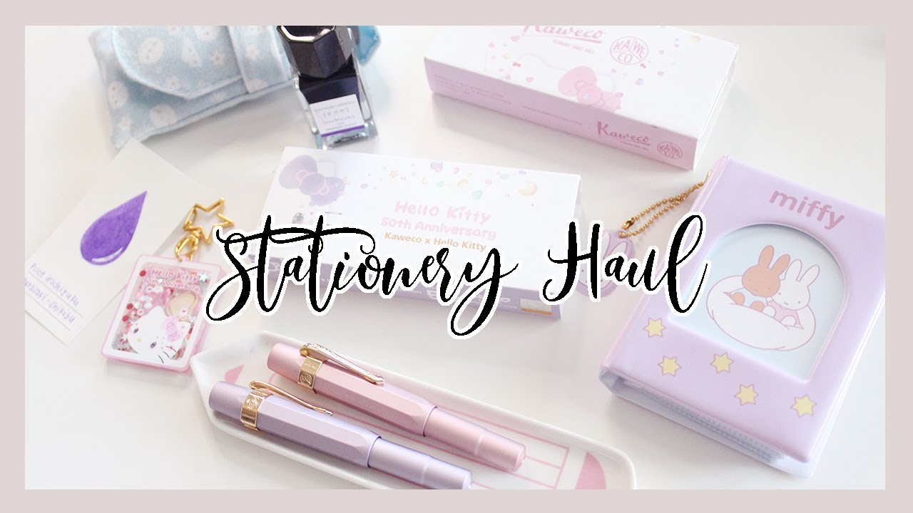 NEW PEN DAY | Kaweco x Hello Kitty Lilac AL Sport and Pilot Iroshizuku ...