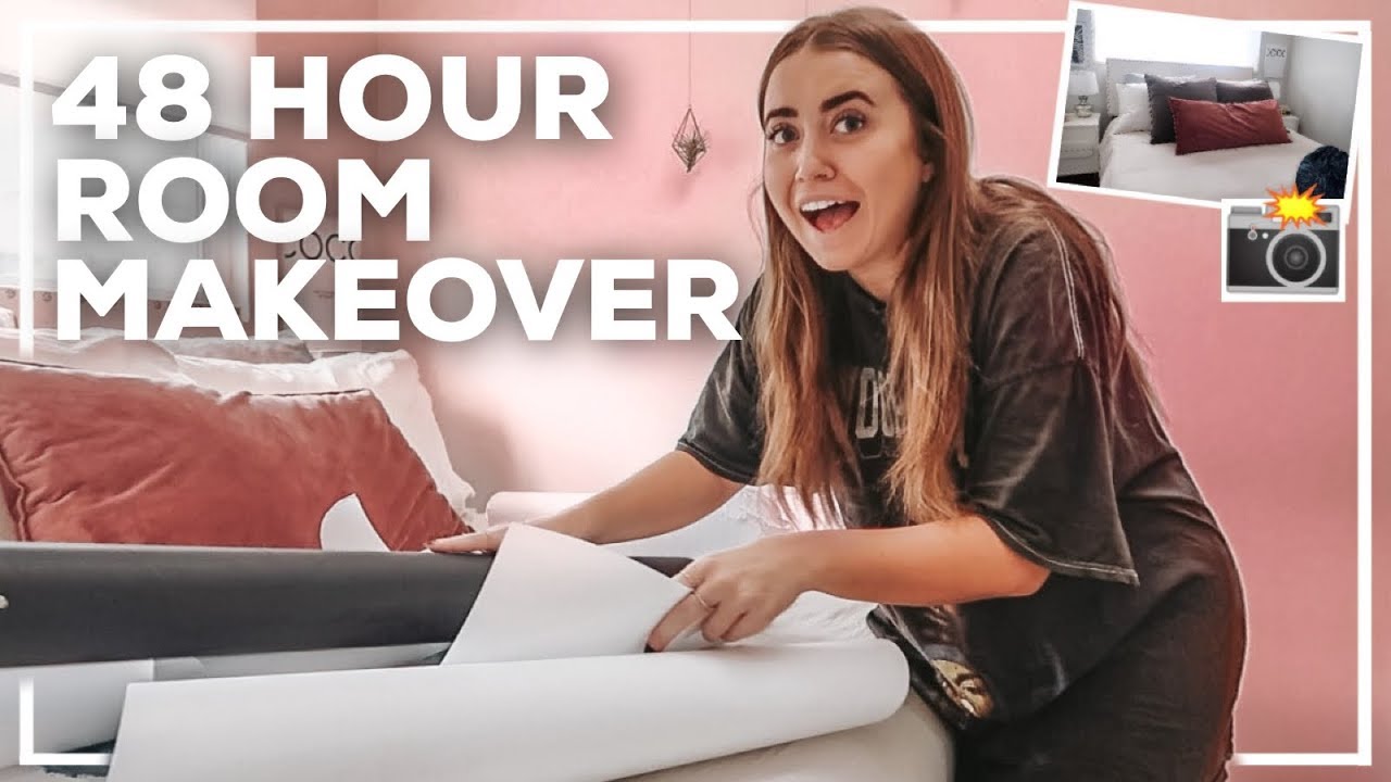 48 HOUR ROOM TRANSFORMATION! | Morgan Yates - YouTube