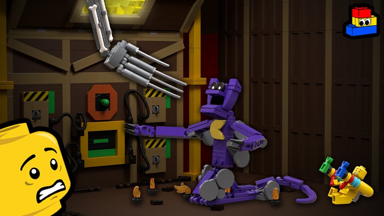 LEGO Poppy Playtime 3: CatNap Boss Fight and Death Playset - YouTube