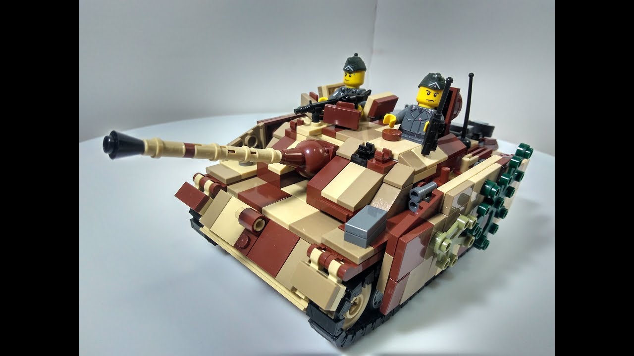 Lego WW2 STUG 3 AUSF G Review FROM Brickfactory Berlin. - YouTube
