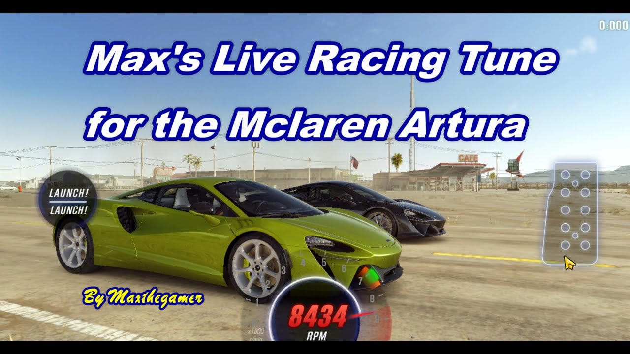 CSR 2 | CSR Racing 2, Mclaren Artura Low PP high Evo Live Racing Tune ...