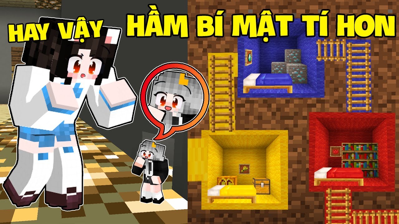 SAMMY VÀ MÈO SIMMY THỬ THÁCH 24H KHÁM PHÁ HẦM BÍ MẬT SIÊU TÍ HON TRONG ...