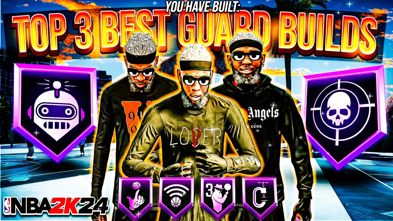 TOP 3 BEST GUARD BUILDS IN SEASON 6 OF NBA 2K24! BEST POINT GUARD ...