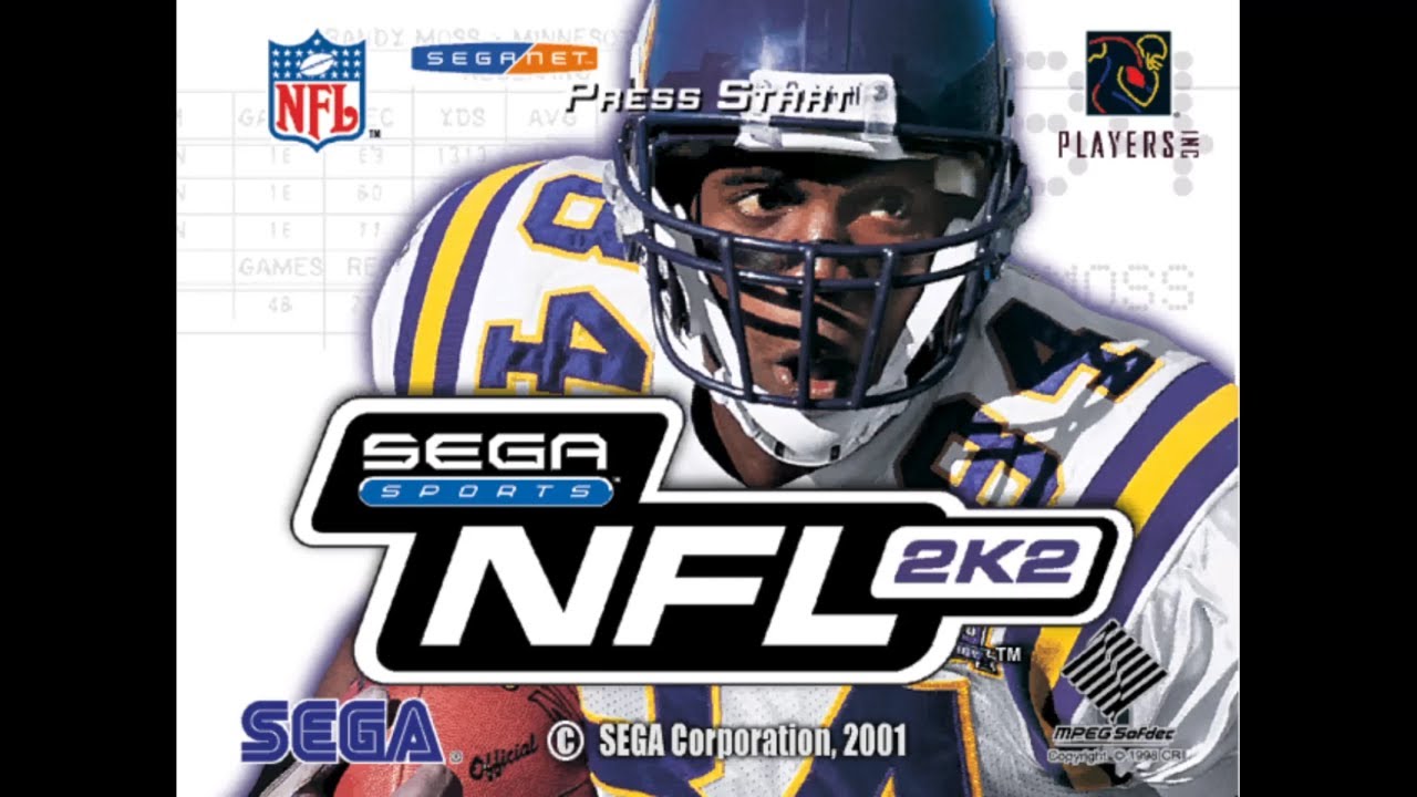 NFL 2K2 - Sega Dreamcast - Intro & Title Screen - YouTube