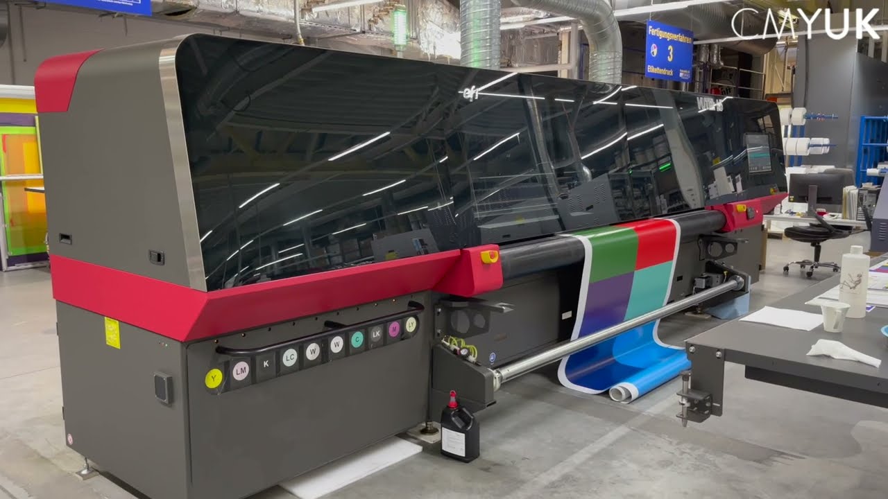 Approved used EFI VUTEk h5 - YouTube