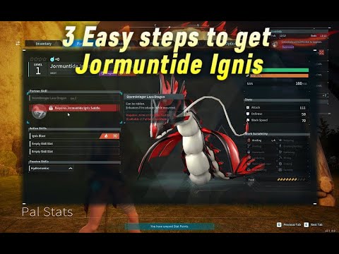 Jormuntide Ignis 3 Steps HOW TO GET NOTE ONLY 5% CHANGE TO GET ON EGG ...