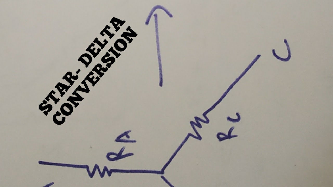 STAR To DELTA conversion for IIT jee NTSE - YouTube