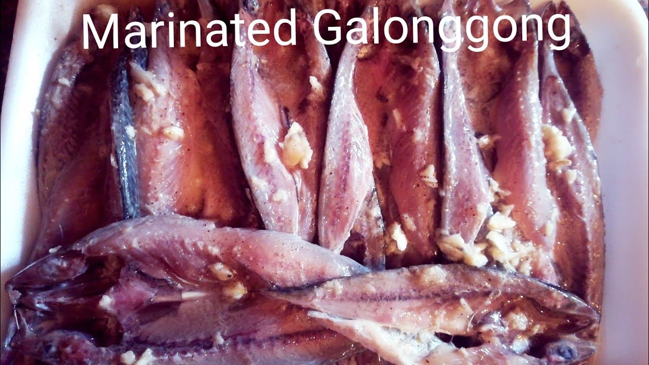 Marinated Fish(Daing Galonggong) - YouTube