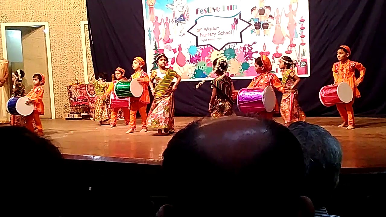The great dholi taro dance junior kg children - YouTube