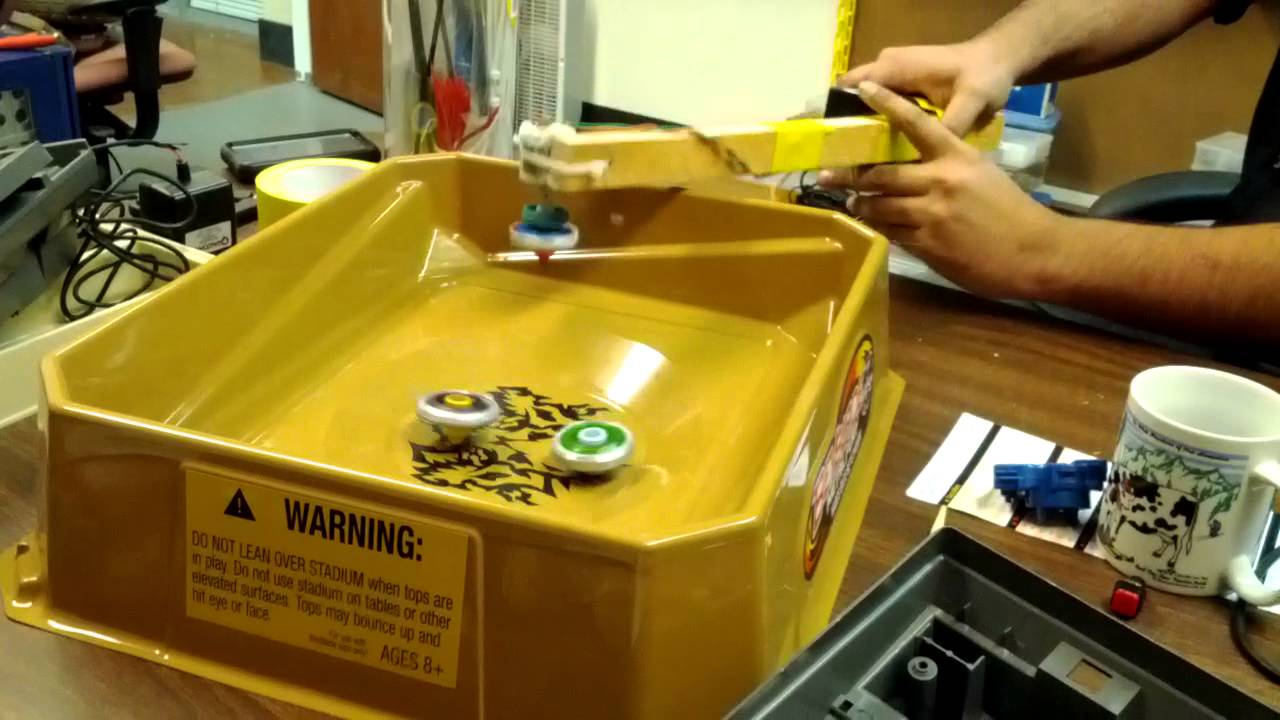 Motorized Beyblade Launcher - YouTube