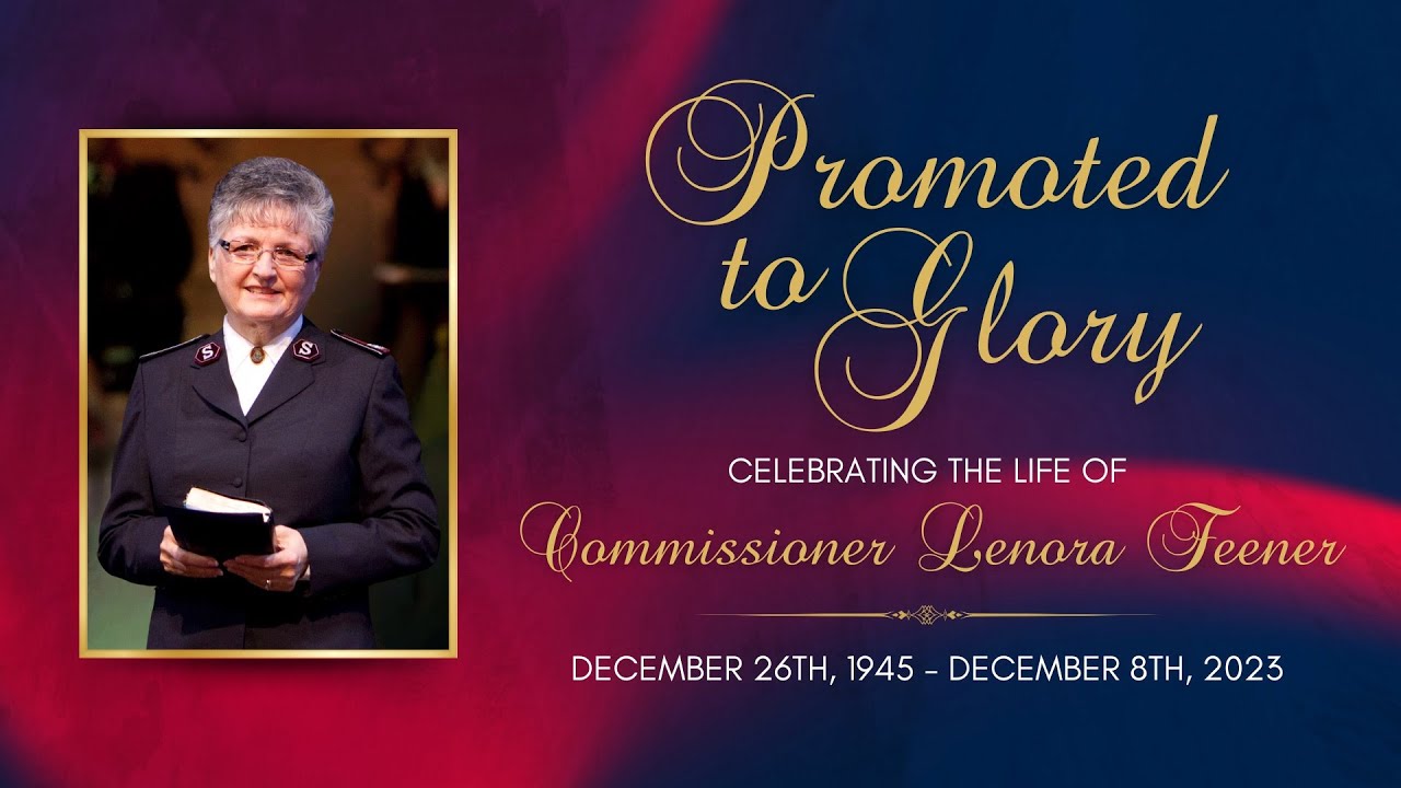 Funeral Service for Commissioner Lenora Feener - YouTube