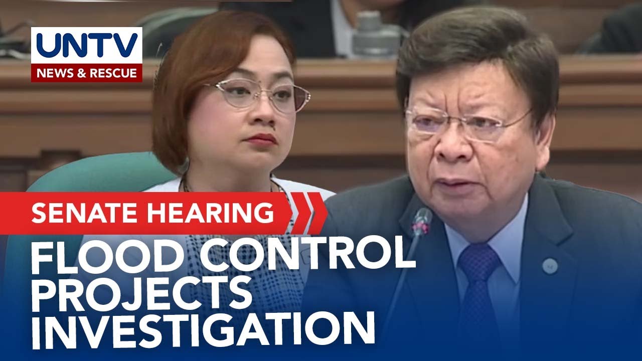 Senate Hearing: flood control projects corruption | September 01, 2025 ...