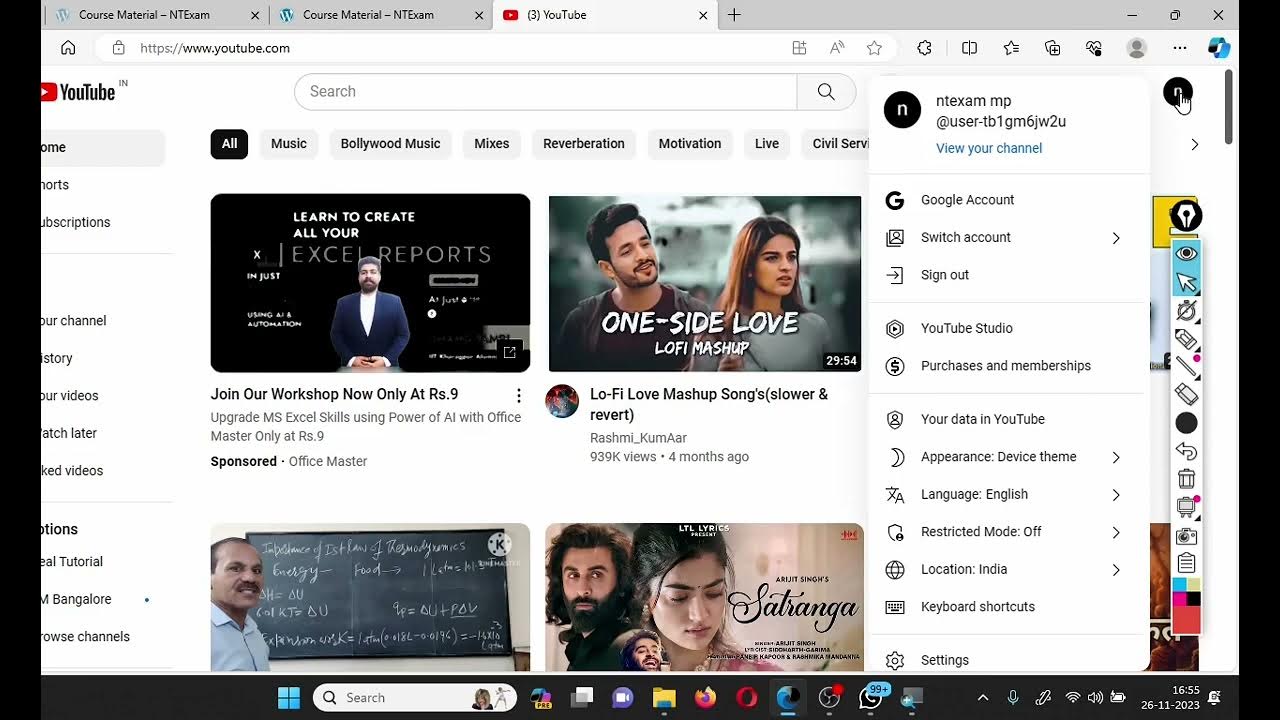 How to open youtube video - YouTube