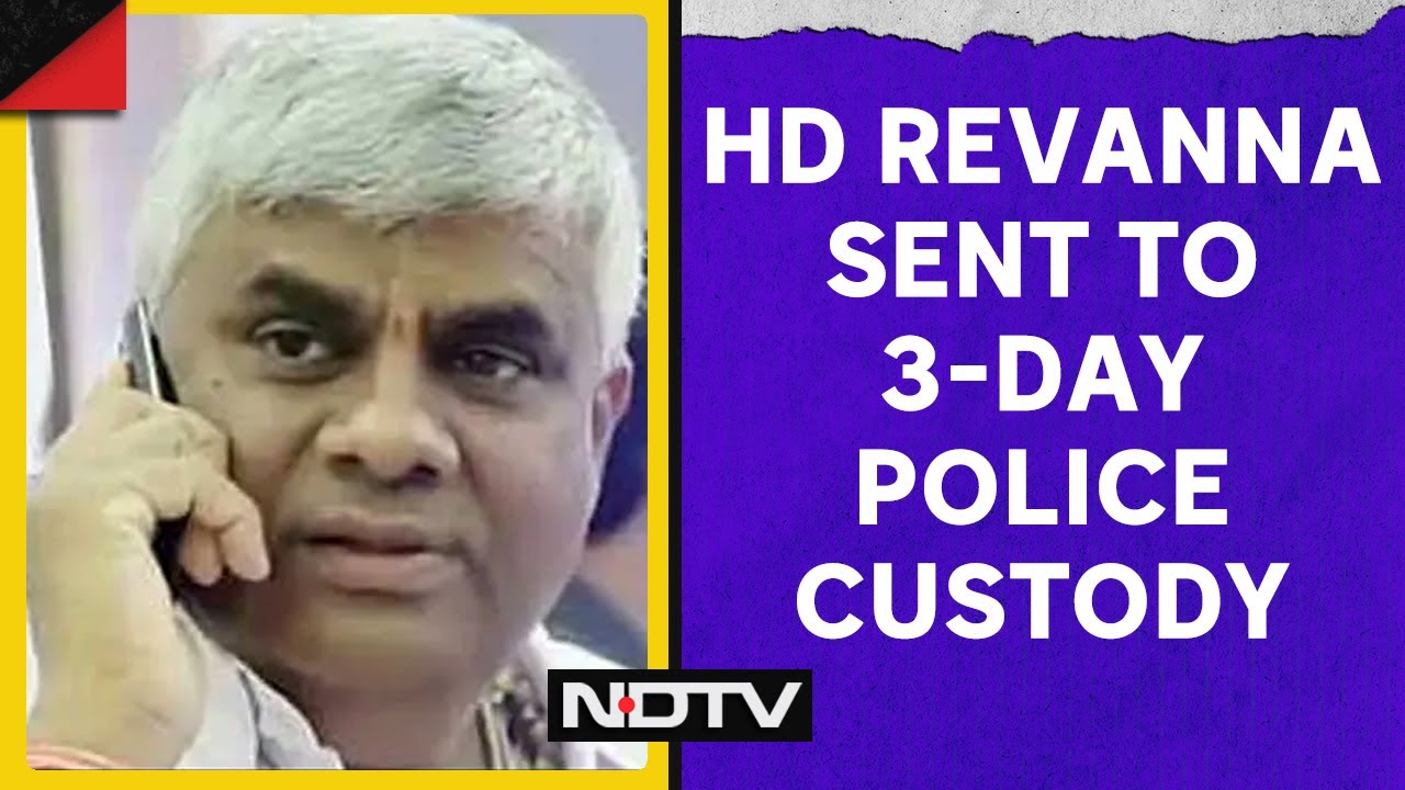 HD Revanna | Kidnapping-Accused JDS MLA Sent To 3-Day Special Probe ...