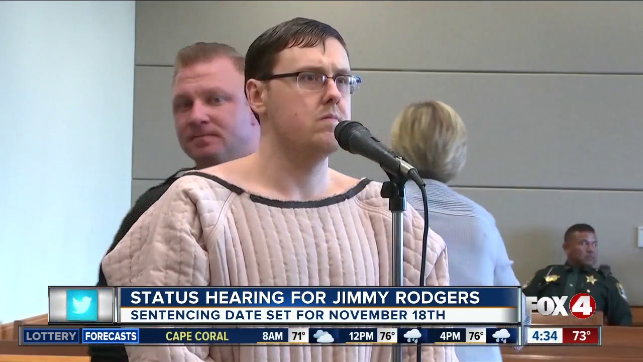 Jimmy Rodgers sentencing still set for Monday - YouTube