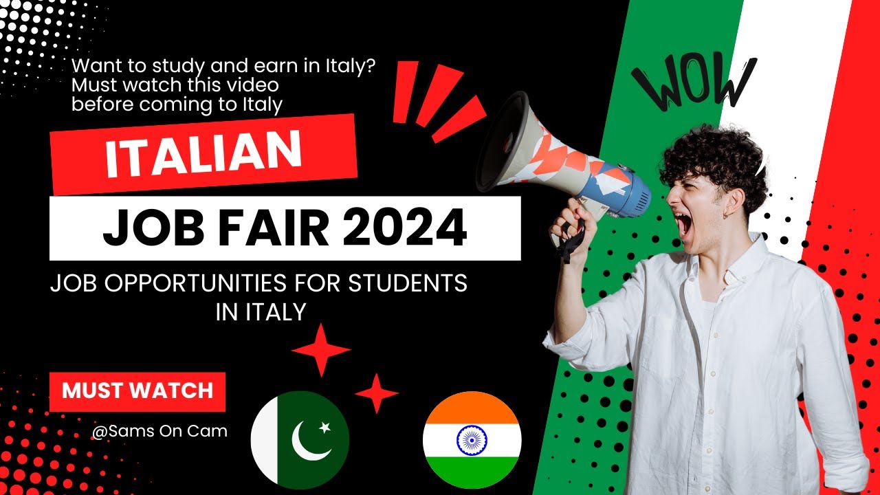 Job Opportunities For Students in Italy | Job Fair 2024 | University of ...