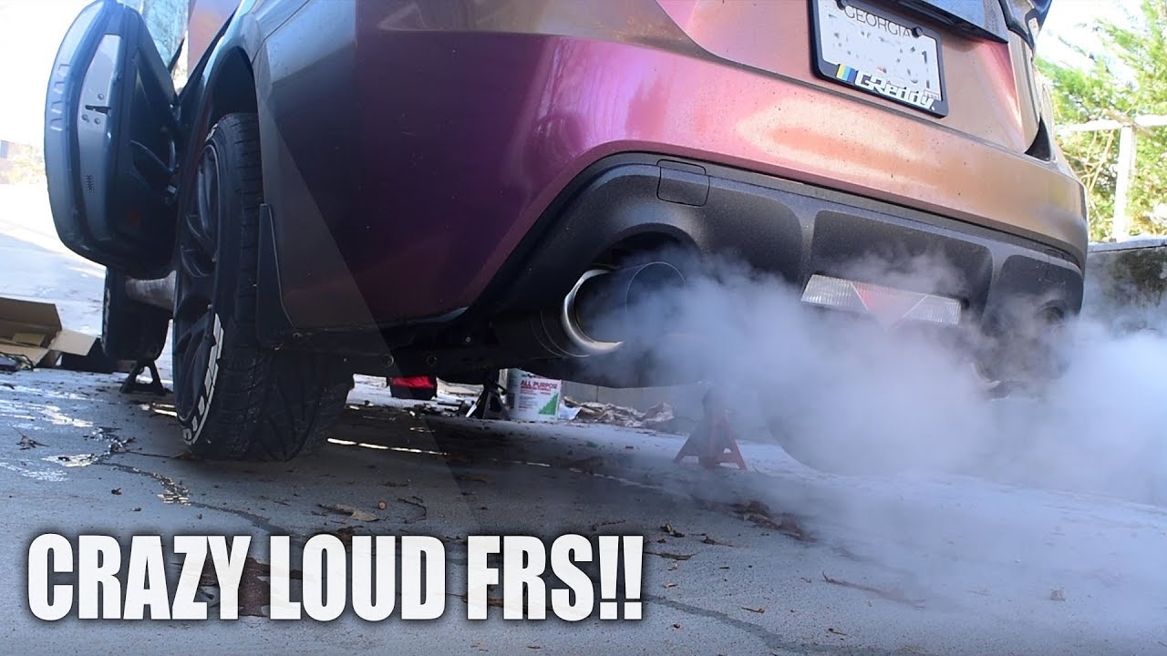 MAKING THE FRS LOUDER!! INSTALLING FRONT PIPE & OVER PIPE... - YouTube