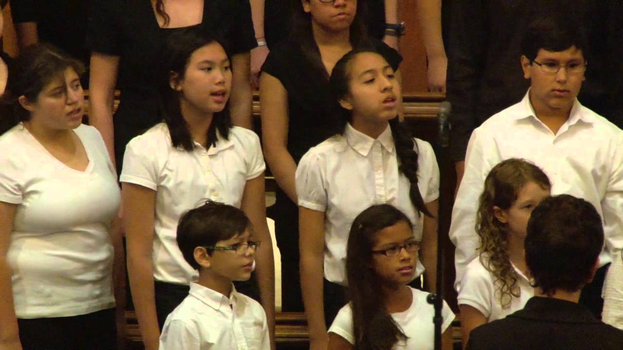 "Like a Singing Bird", performed by the AFA High School Mixed Choir ...